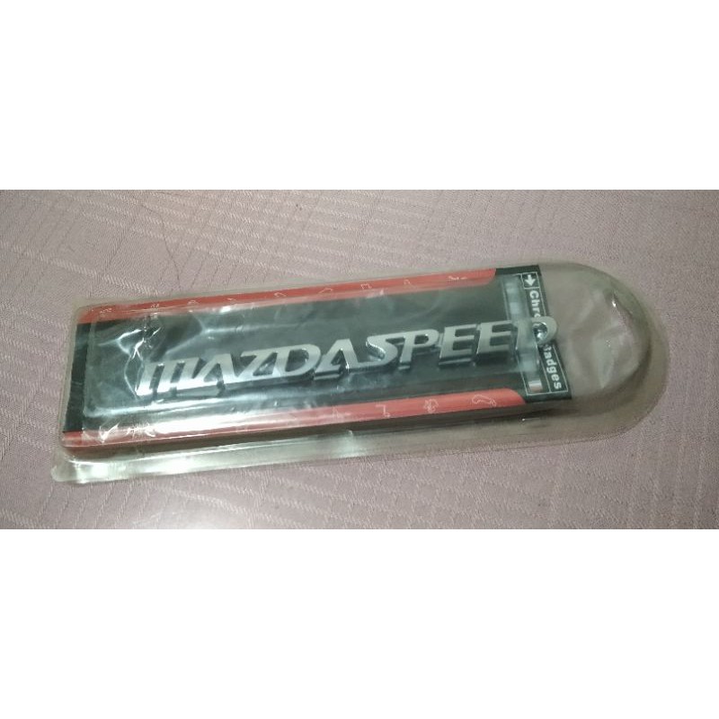 MazdaSpeed Plastic Badge Emblem | Shopee Philippines