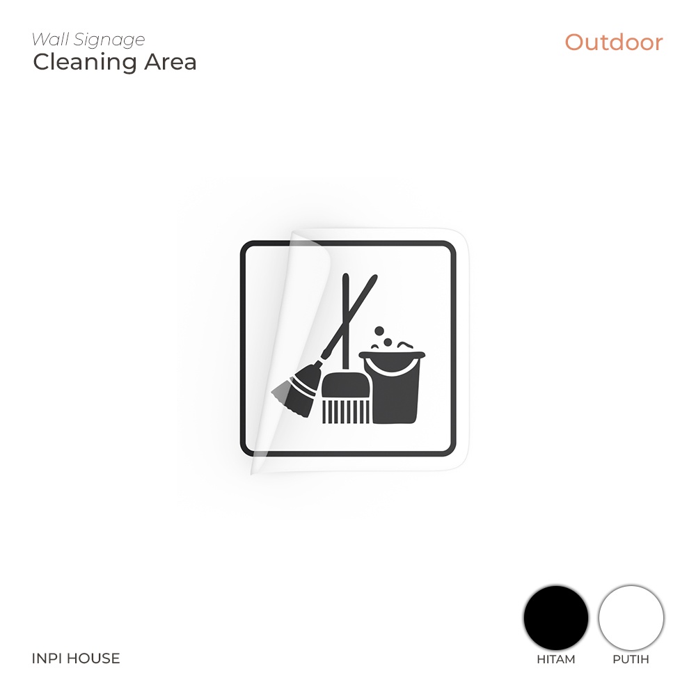 Janitor room stickers - door stickers - janitor - stickers | Shopee ...