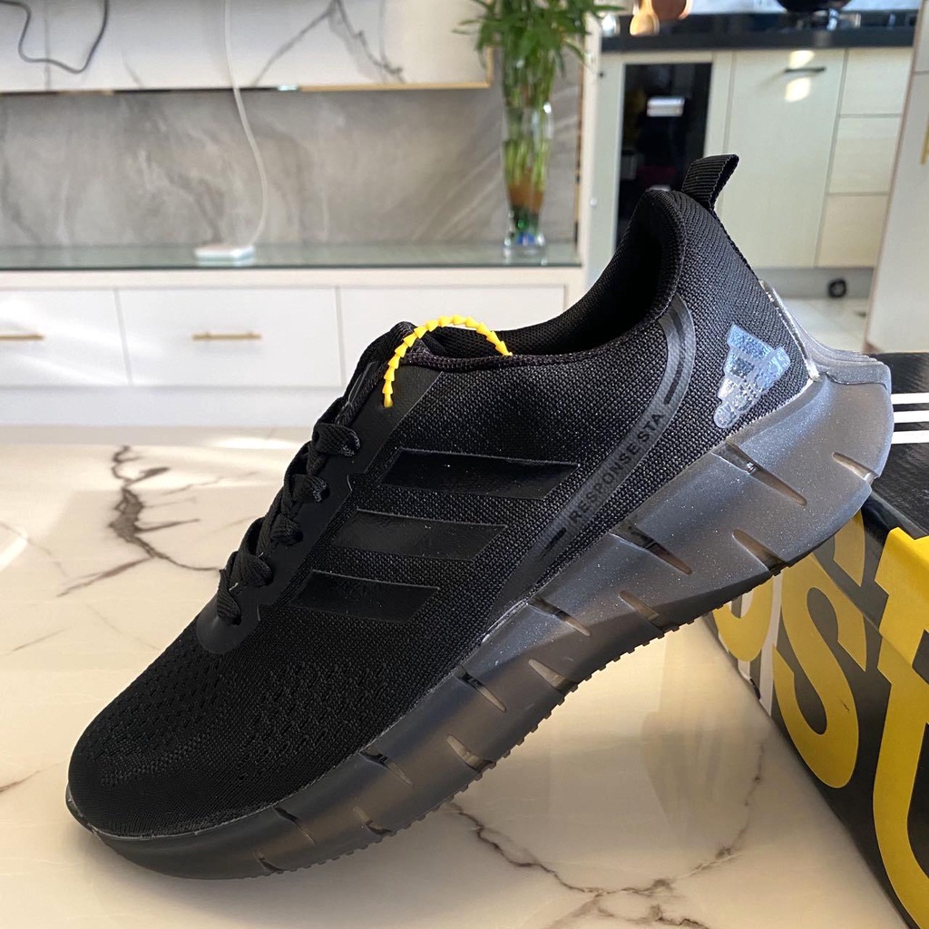 [FZ.MALL]Sports fashion blackwhite rubber shoes canvass design for men ...