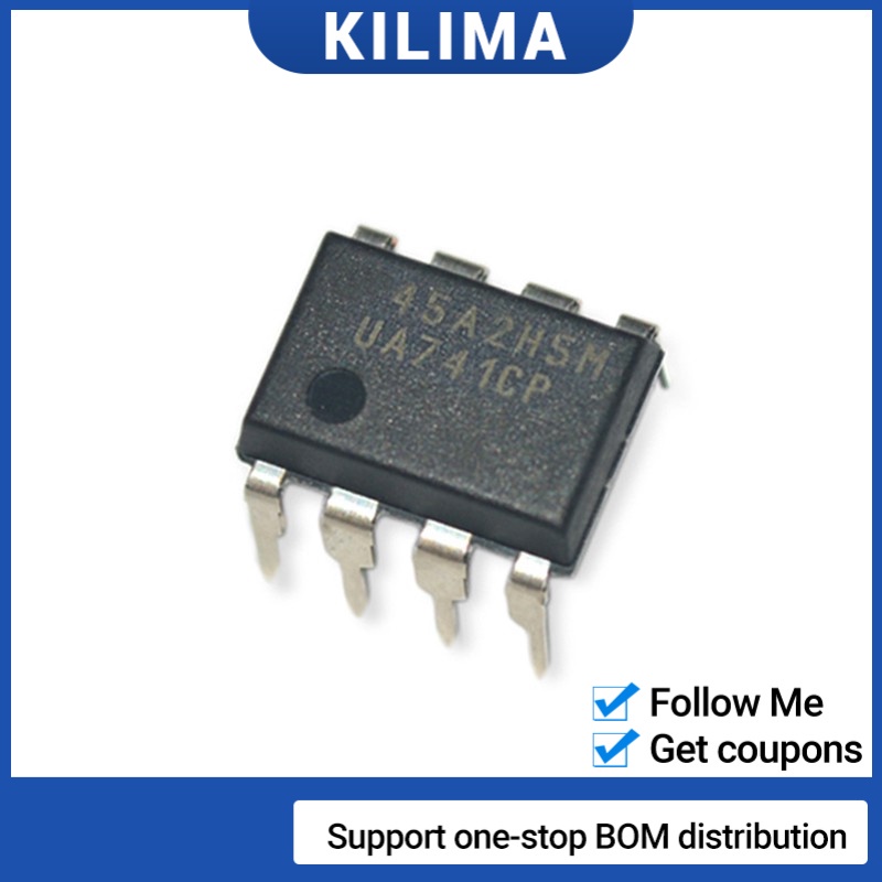 20Pcs Original UA741 UA741CN UA741CP DIP-8 OP Operational Amplifier | Shopee Philippines