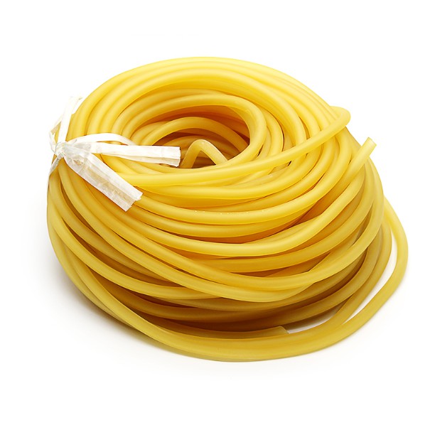 Yellow Latex Tube 2/3/4/5/6/10/12/14/18/25mm High Resilience Rubber ...