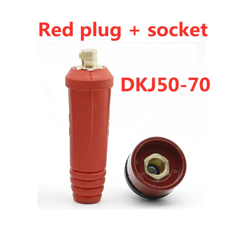 DKJ50-70 Welding Cable Connector Plug Quick Fitting Male + Female Cable ...
