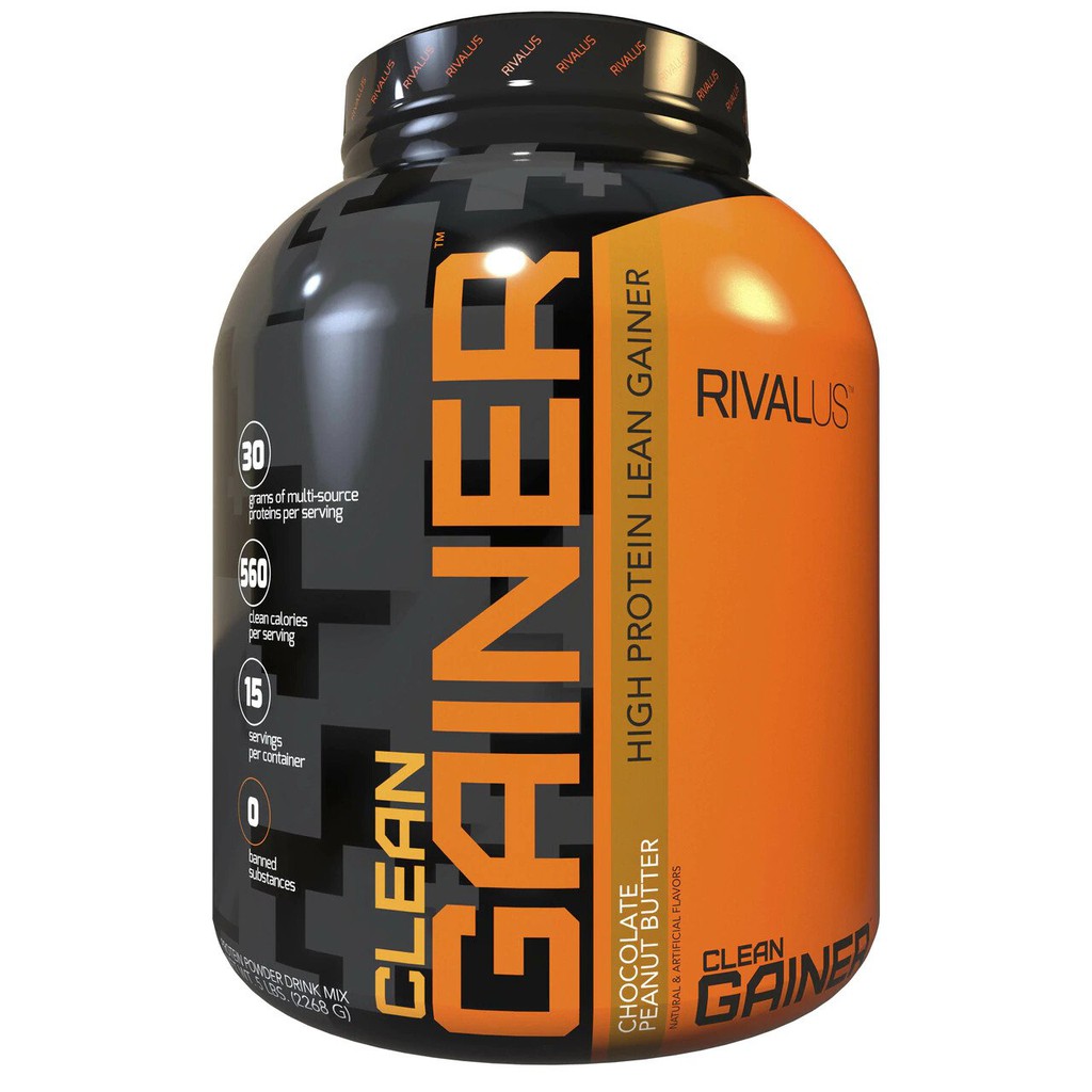Rival Nutrition® Clean Gainer High Protein Lean Gainer Muscle And Weight