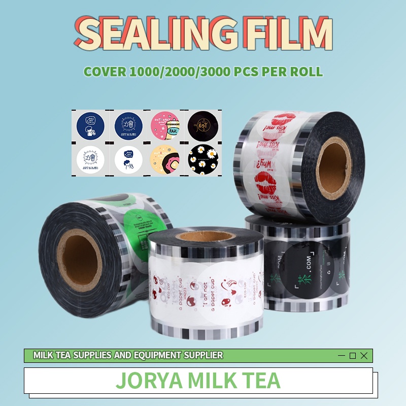 Frosted Sealing Film Cover Per Roll Sealer Film For Cup Milk Tea Cup ...