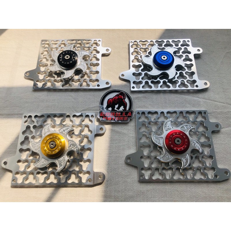 Radiator Cover with Spinner for Honda AirBlade and Honda Click | Shopee ...