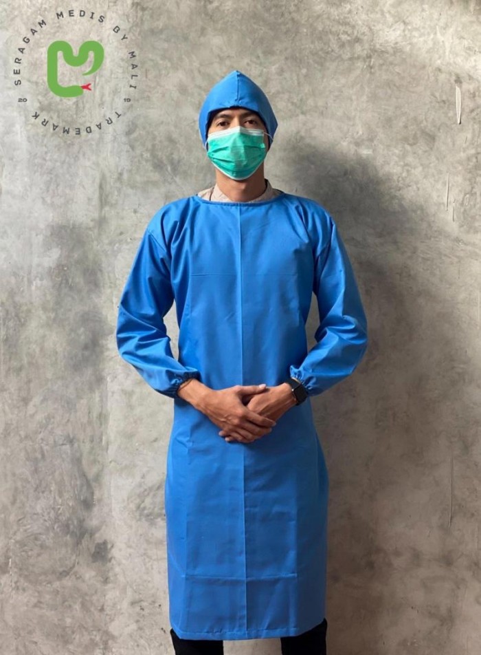 Surgical Gown / Drill Dress / Apd American Drill Apd Dress - Light Blue ...