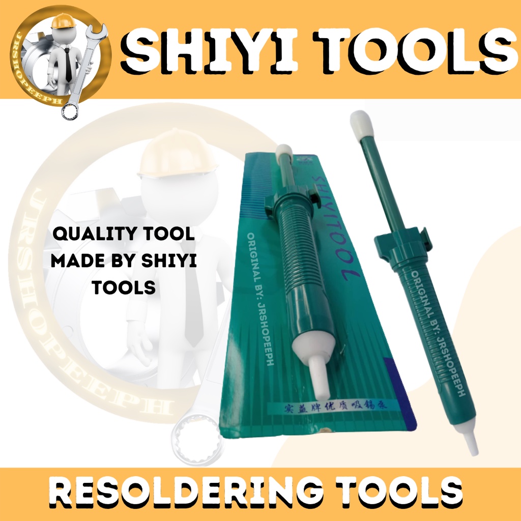 Jrshopeeph Shiyi Desoldering Pump Tools Also Known As Solder Sucker ...