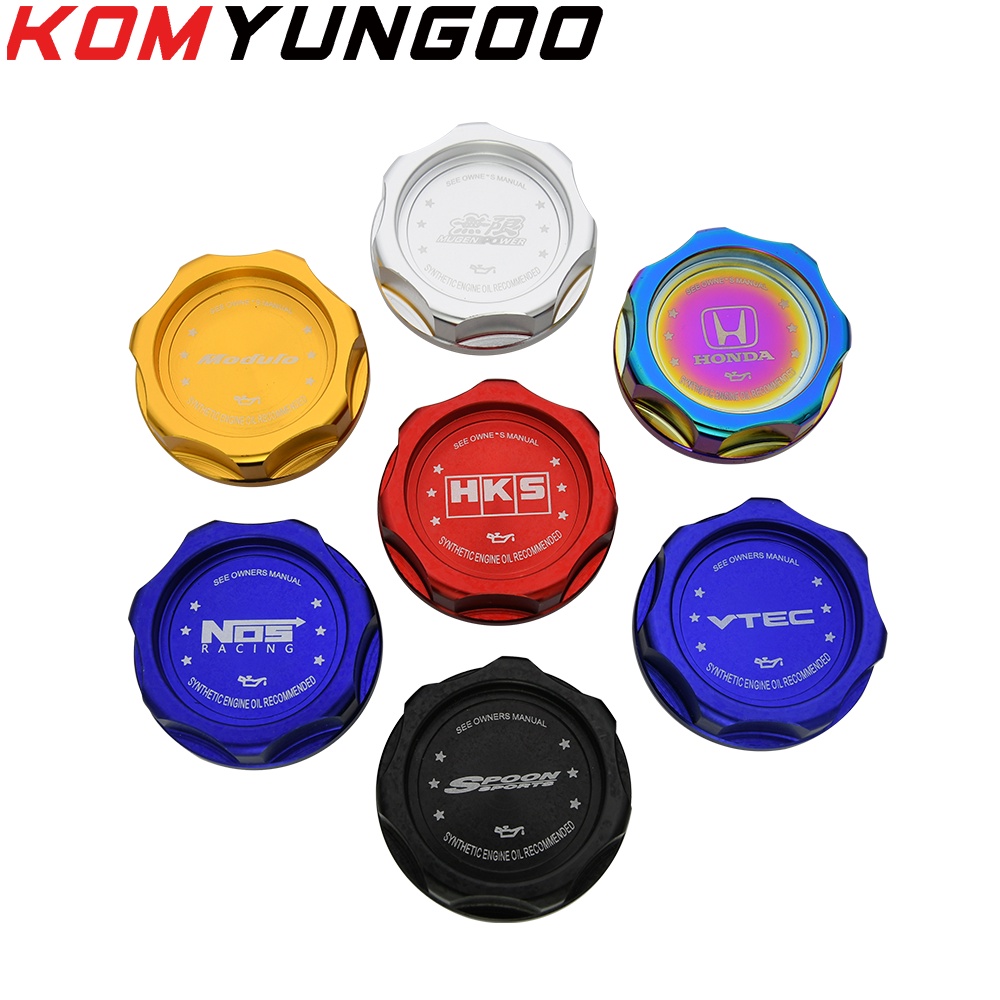 Aluminium Car Engine Oil Cap Oil Tank Cap For HONDA Oil Filler Caps ...