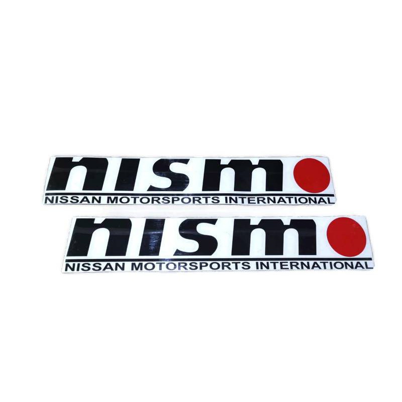 2 Sheets Size 7x40 cm NISMO Sticker Built On The Left-Right Side For ...