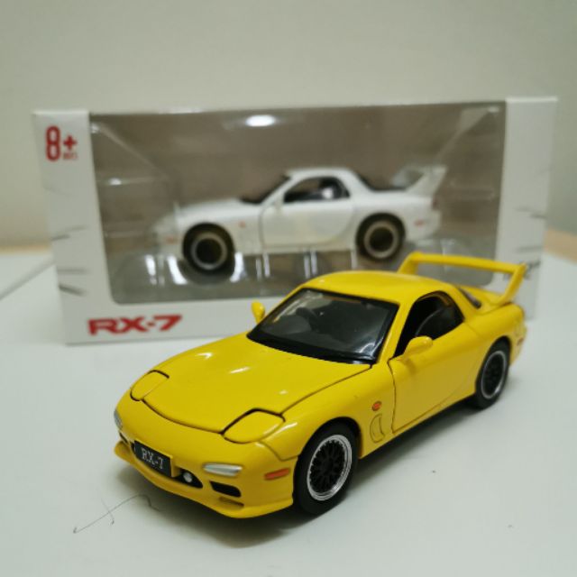 Mazda RX-7 FD initial D -1:32 die cast car model | Shopee Philippines