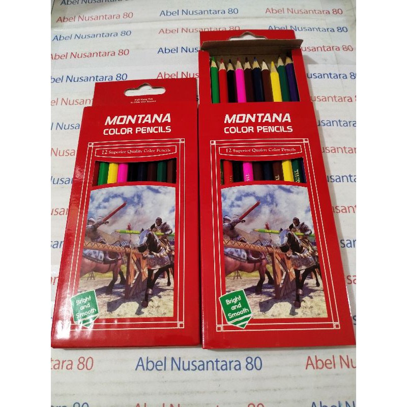 Montana brand colored pencils, 12 pcs | Shopee Philippines