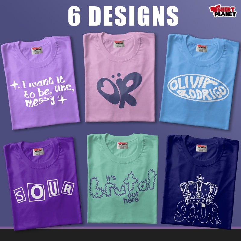 Olivia Rodrigo Graphic Design Collection Unisex Trendy Fashionable Tees ...