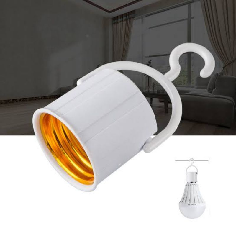 light lamp holder/hanger for battery bulb with hook buy 1 take 1 ...