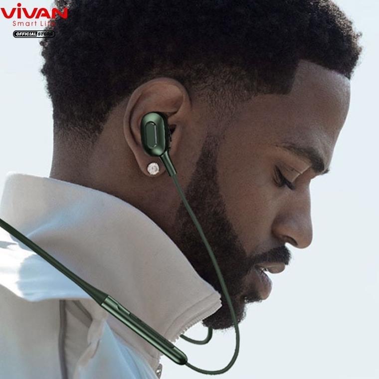 ﹊☂Best Selling TJM9C VIVAN Bluetooth Headset Liberty N100 5.0 Magnetic ...