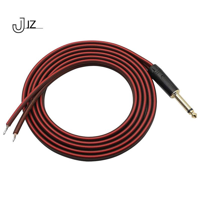 1/4 TS to Speaker Bare Wire,Audio Cable to 6.35mm Male Mono Adapter ...