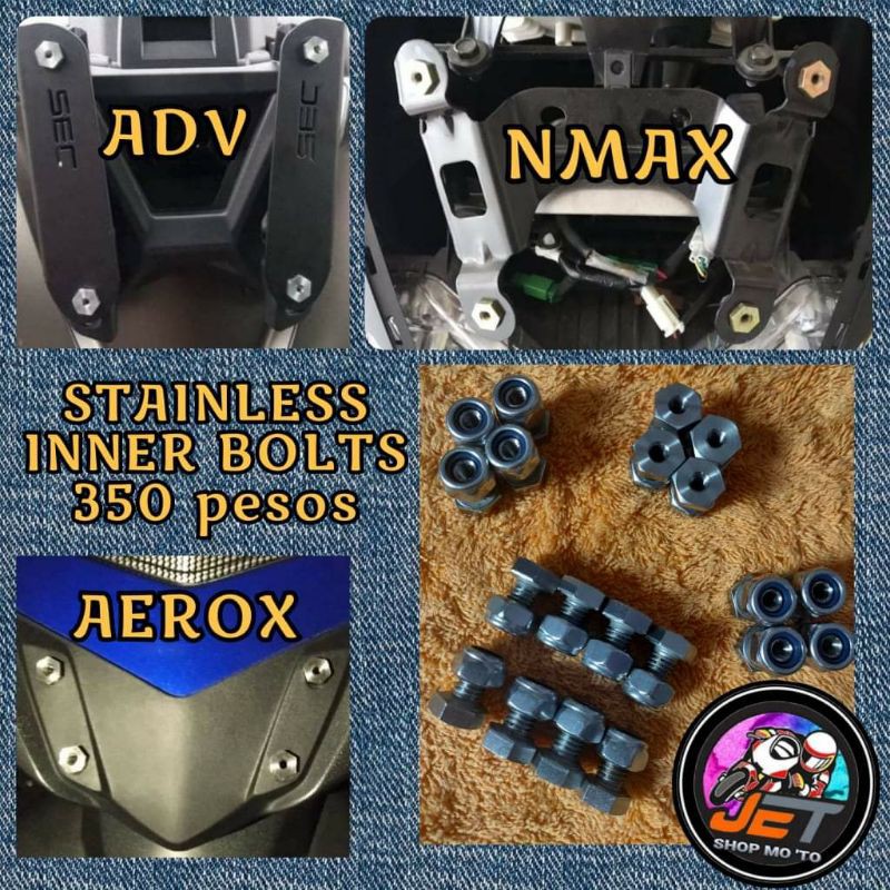 Stainless Inner bolts | Shopee Philippines