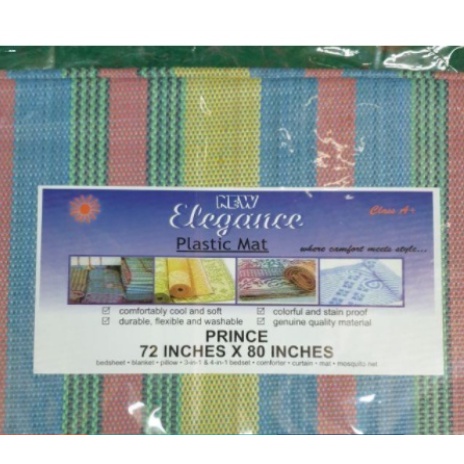 Elegance Standard Plastic Mat - Banig . | Shopee Philippines