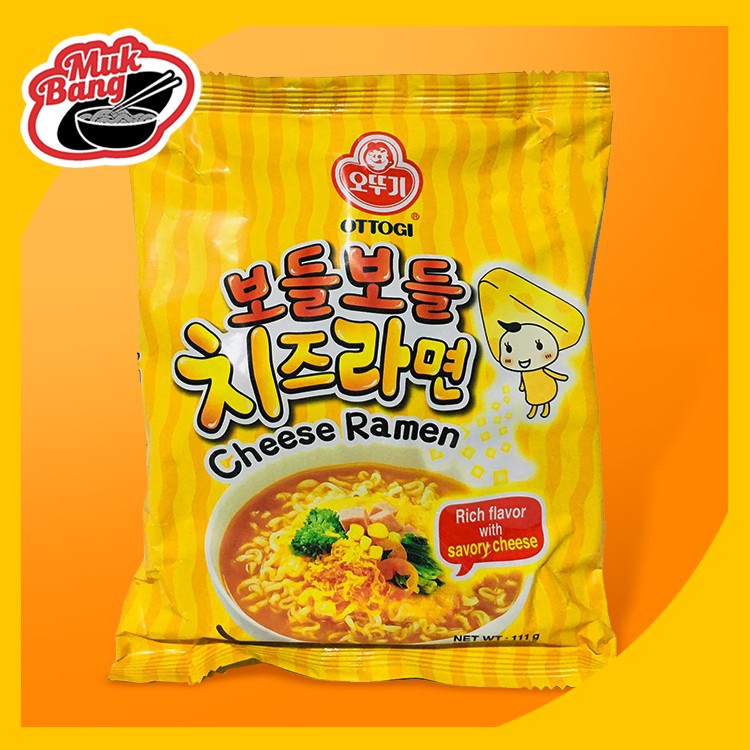 OTTOGI BODLE BODLE CHEESE RAMEN Mild & Spicy 111g 1p | Shopee Philippines