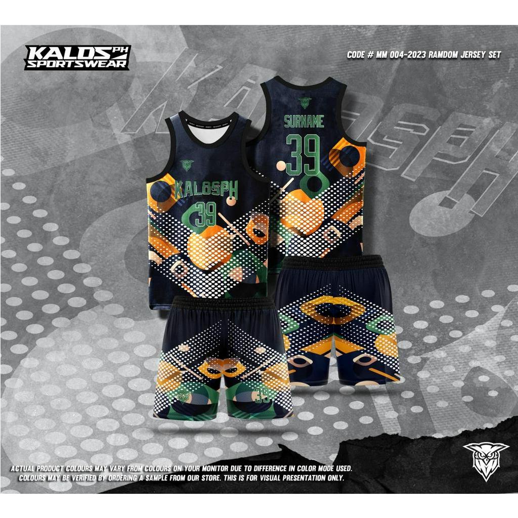 KALOSPH BASKETBALL JERSEY SET CODE # MM 004-2023 RANDOM | Shopee ...