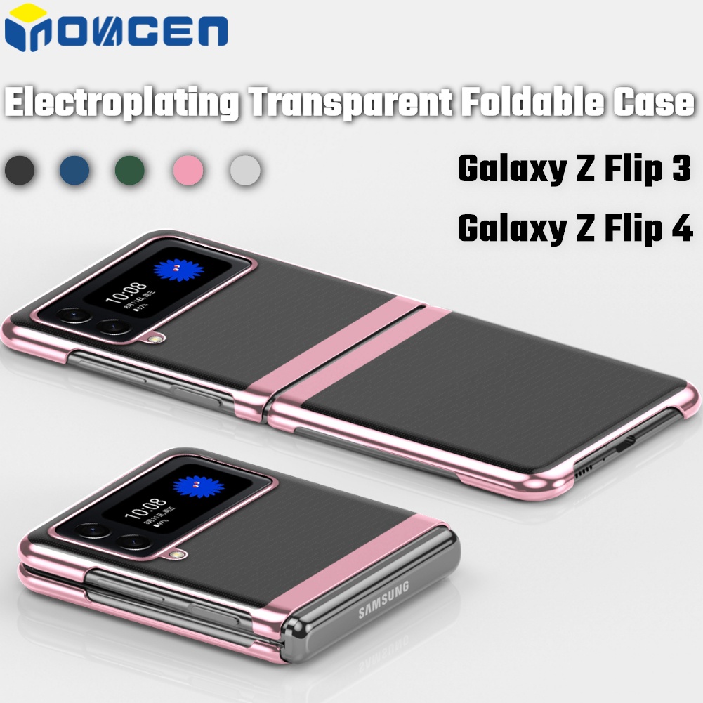 INOVAGEN For Samsung Galaxy Z Flip 3 Flip 4 Phone Case Foldable Full ...