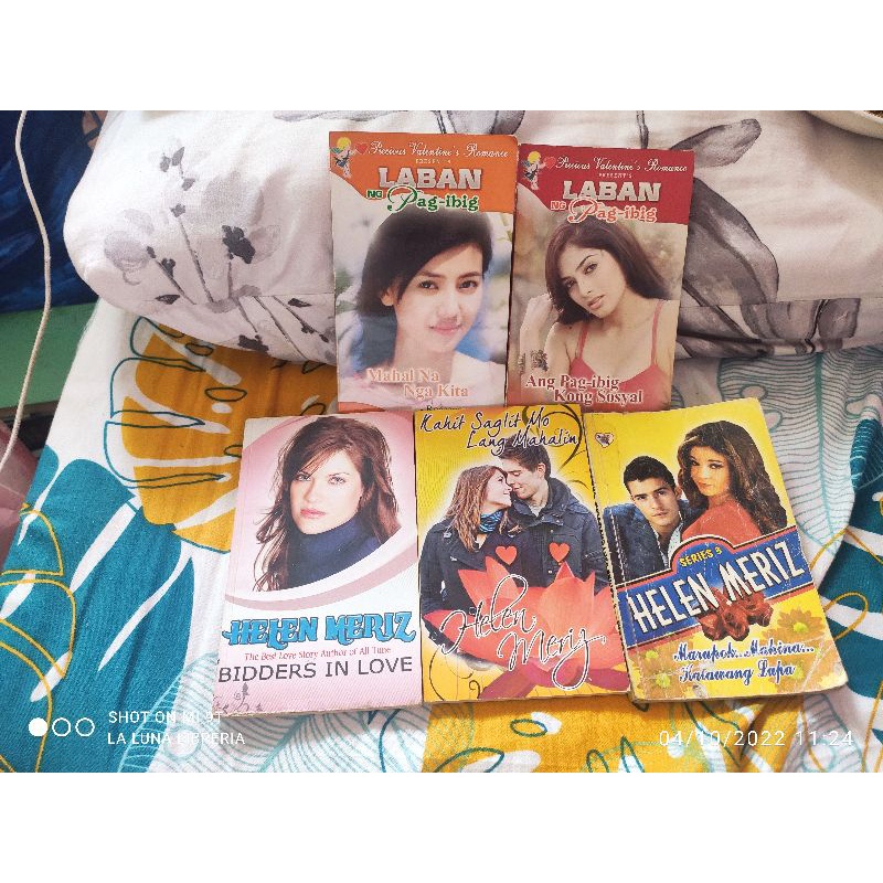 BUNDLE Helen Meriz + Laban ng Pag-Ibig TAGALOG POCKETBOOK | Shopee ...