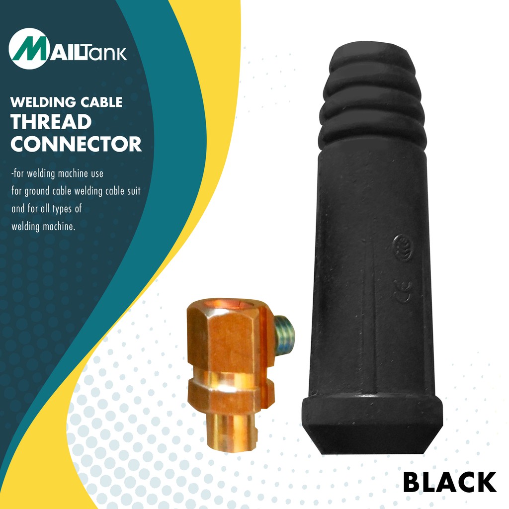 Welding Cable Thread connector (Pair) | Shopee Philippines