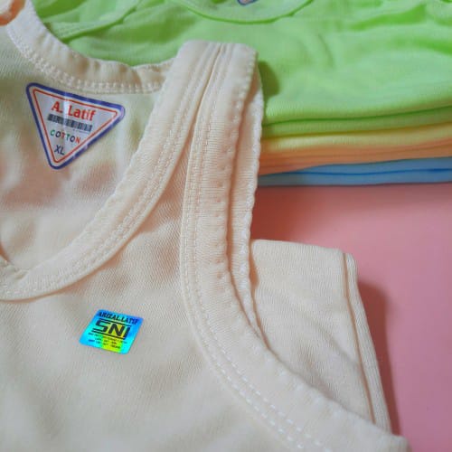 PUTIH Retail UNITS ARIZAL LATIF SINGLET UNDERWEAR FOR GIRLS BOYS UNISEX ...