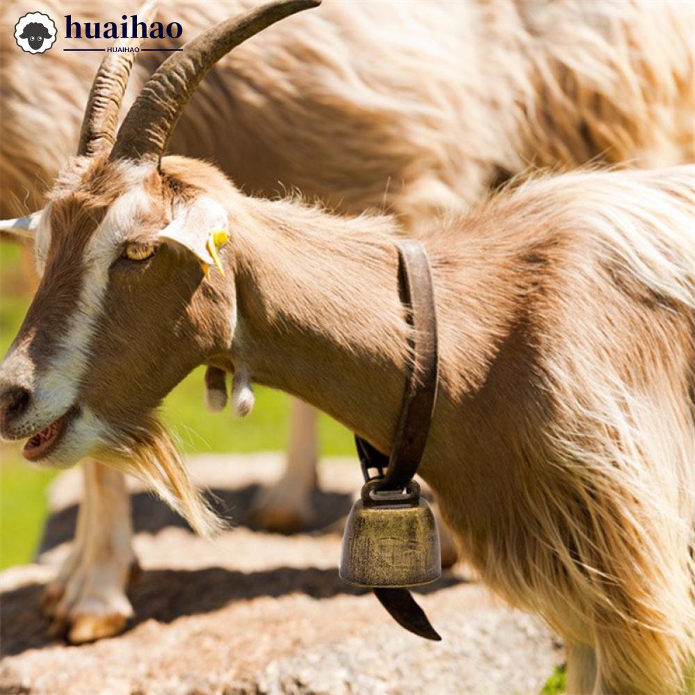 HUAIHAO Farm Cow Grazing Bell Sheep Horse Goat Anti Lost Metal Bell ...