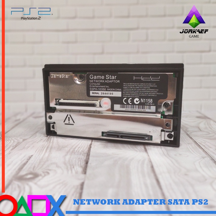 NETWORK ADAPTOR PS2 / NA PS 2 SATA / HDD CONNECTOR PS2 PLAYSTATION HDD ...