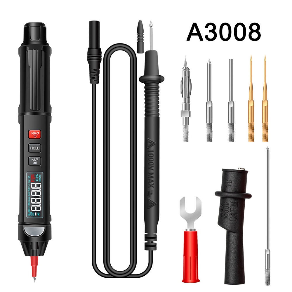Display Screen Professional Multimeter Voltage Meter Multimeter Auto ...