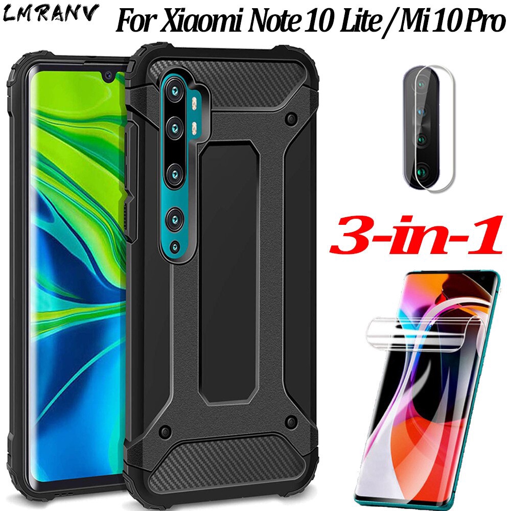 Xiaomi Redmi Note 10 Lite Armor Phone Case Bumper Case Shockproof ...