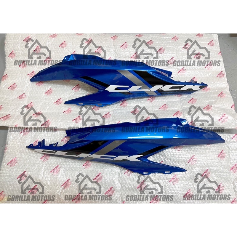 BODY SIDE FAIRINGS (GLOSSY BLUE) FOR CLICK V2 125 2020 | Shopee Philippines