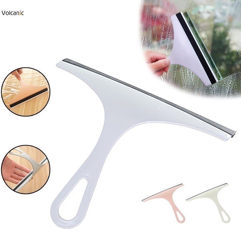1PC Bathroom Mirror Cleaner Scraper With Hook Kitchen Cleaner Car Glass ...