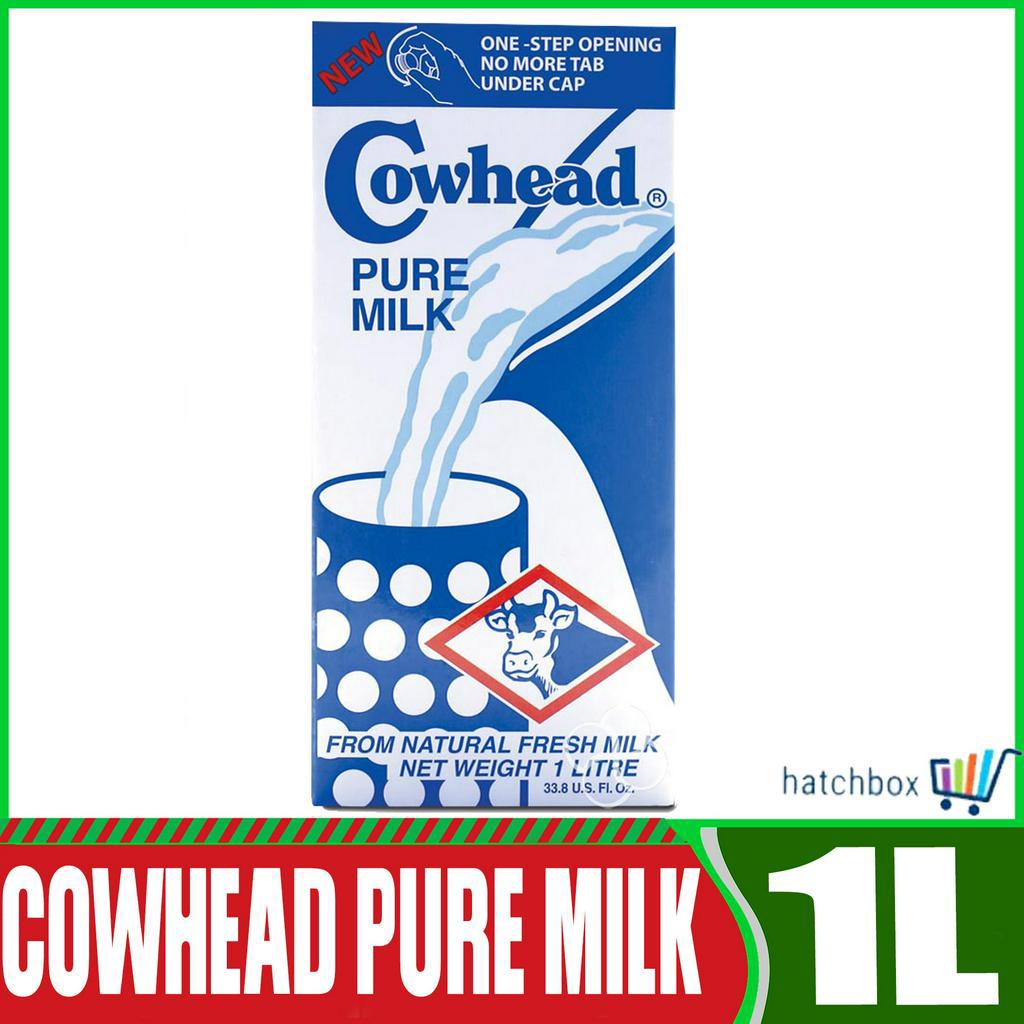Cowhead Pure Milk 1 Liters Pack of 6 | Shopee Philippines