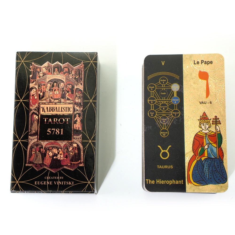 Kabbalistic Tarot 5781 Deck Fortune-telling Prophecy Tarot Deck ... Kabbalistic Tarot 5781 Deck Fortune-telling Prophecy Tarot Deck ...