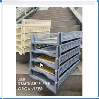 Double H Online Shop 5 LAYER Plastic Paper Organizer Tray, Stackable ...