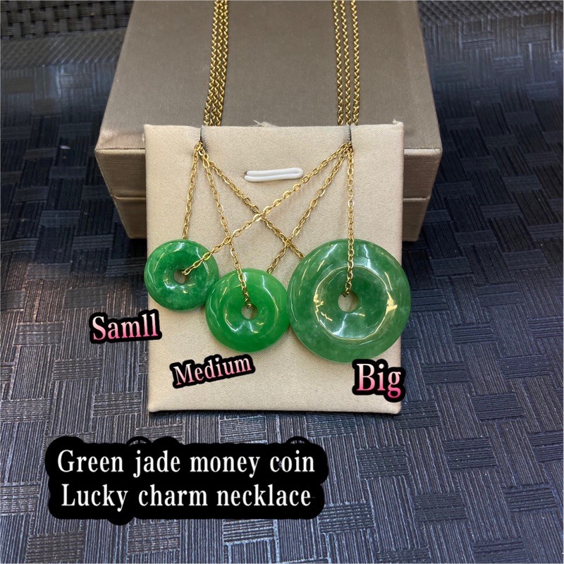 green money coin lucky charm necklace | Shopee Philippines
