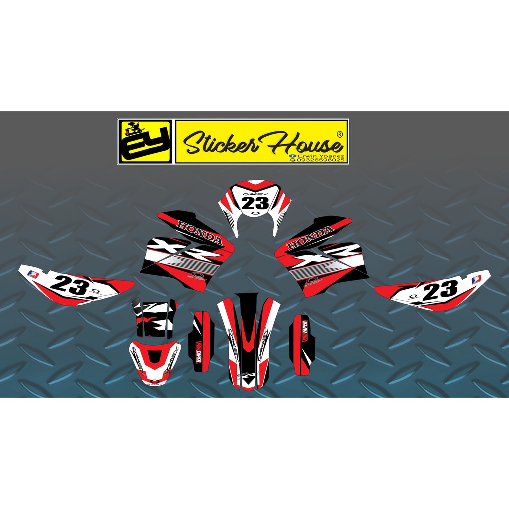 XR 125 DECALS LAMINATED | Shopee Philippines