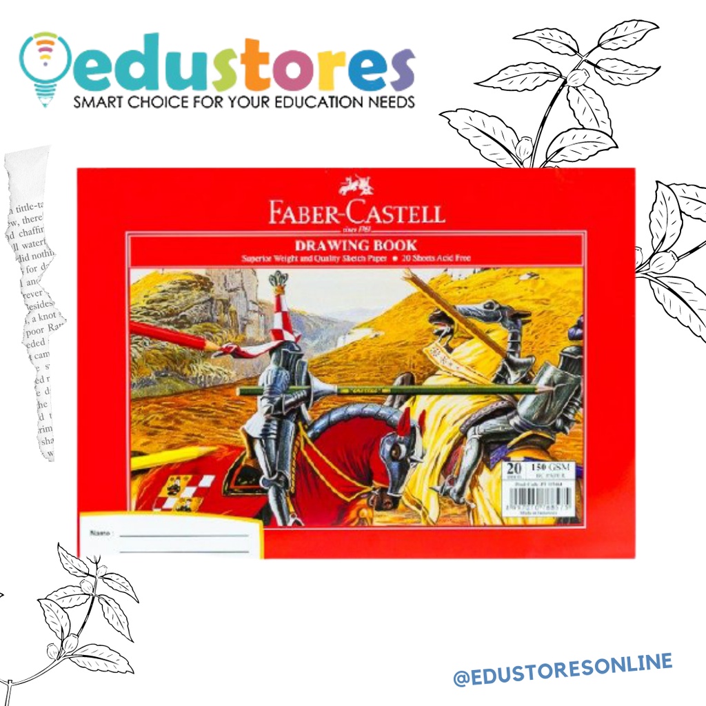 Drawing Book Faber Castell / Sketch Book Faber Castell / Drawing Book ...