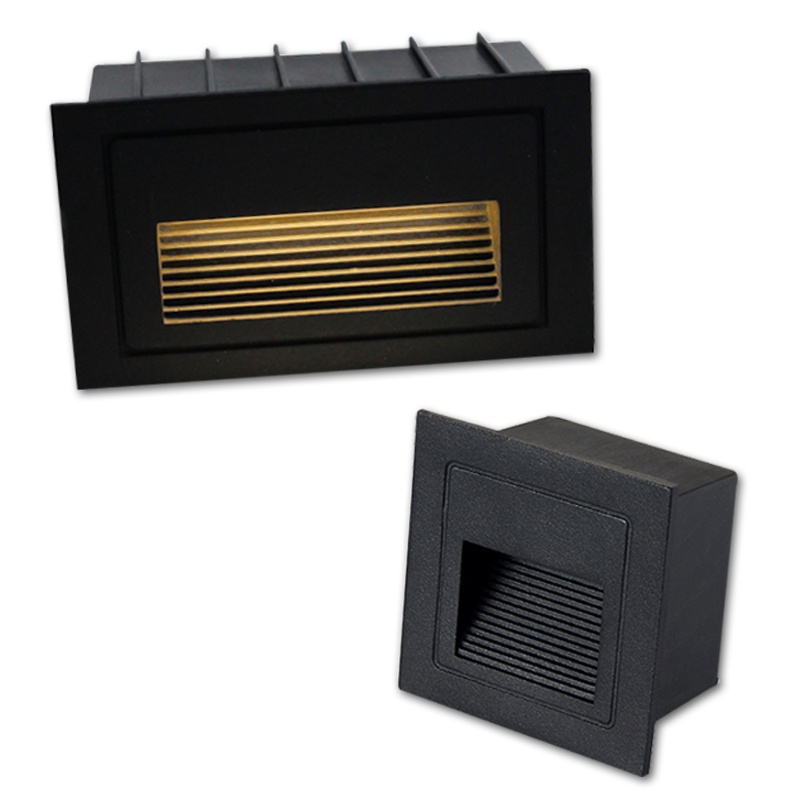 3W 5W Outdoor Led Stair Step Light Waterproof Recessed Wall Corner ...