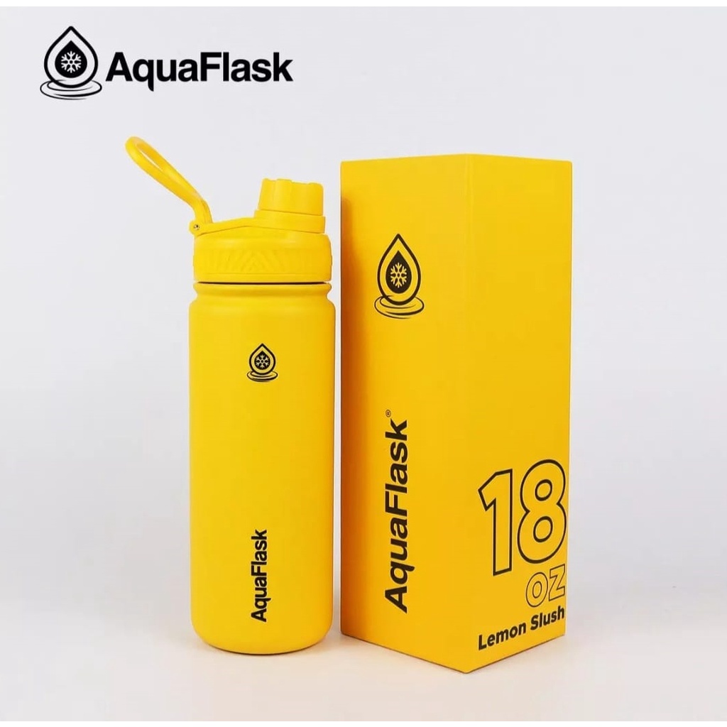 AQUAFLASK 18oz Wide Mouth with Cap Lid Vacuum | Shopee Philippines