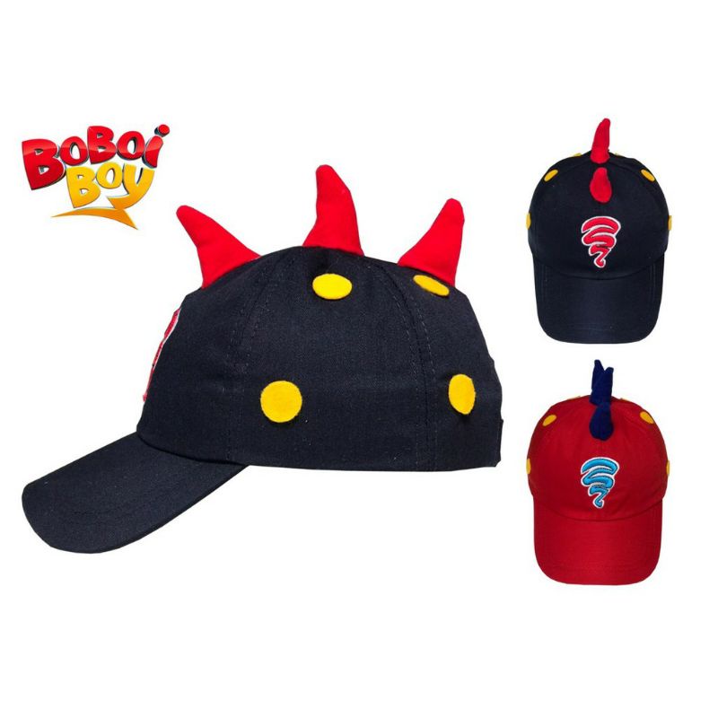 Boboiboy Cartoon Character Hat BOY Horn Hat For Children Aged 2-8 Years ...