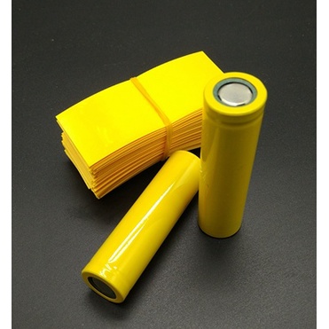 100pcs 18650 Battery Wrap Sleeve Heat Shrink Shrinkable Tube Insulated ...