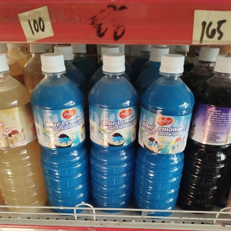 injoy blue lemonade fruit flavored syrup 1.3 kgs | Shopee Philippines