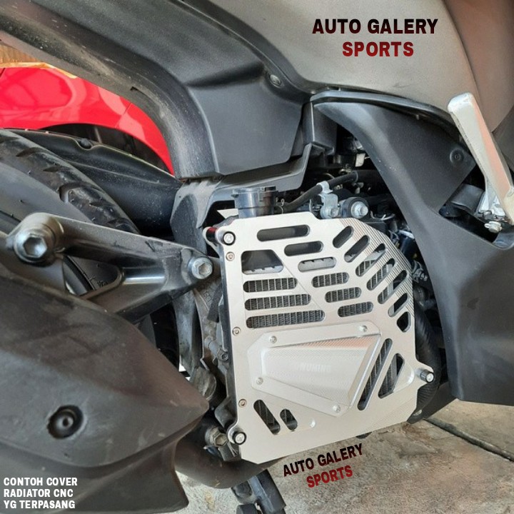 Nmax-aerox RADIATOR COVER FULL CNC | Shopee Philippines