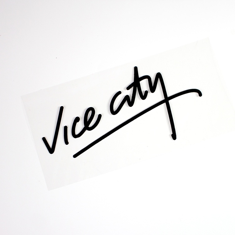 P-A432.Hollow Car Stickers Grand Theft Auto Guilty city vice city Car ...