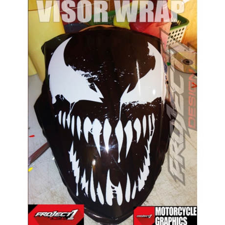 YAMAHA NMAX 155 VISOR STICKER ( HIGH QUALITY PRINT AND LAMINATED ...