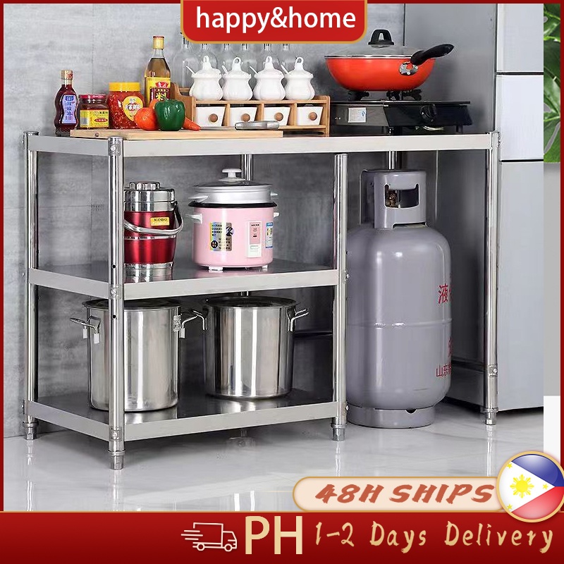 【COD】Kitchen 304 Stainless Steel Stroke Furnace Microwave Storne Overy ...