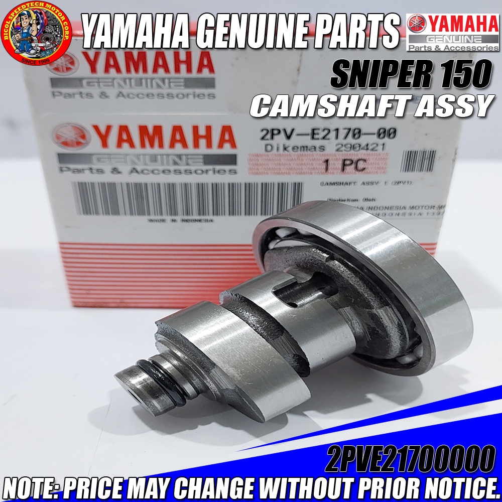SNIPER 150 CAMSHAFT ASSY (YGP) (GENUINE: 2PV-E2170-00) | Shopee Philippines