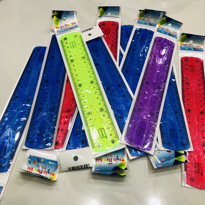 Student flexible ruler 20 cm | Shopee Philippines